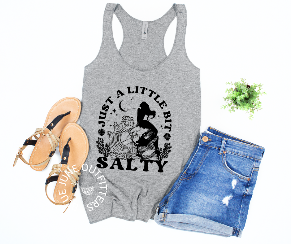 A Little Bit Salty | Women's Beach Racerback Tank Top – ZEN
